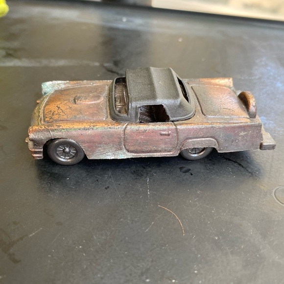 Office | Vintage Metal 35 Model Car Ford Thunderbird Pencil Sharpener ...